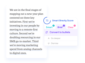 Smart Brevity Guidance and Editing Software Tool - Axios HQ