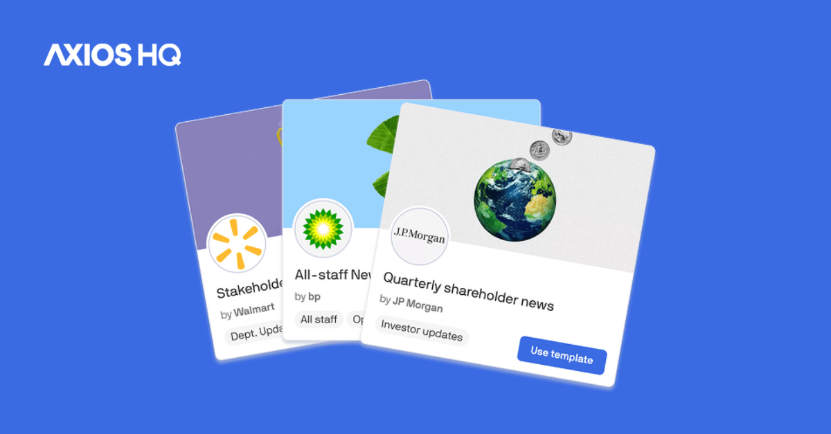 Communication Best-Practice Templates for Email - Axios HQ